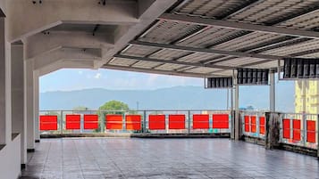 Terraço no piso superior