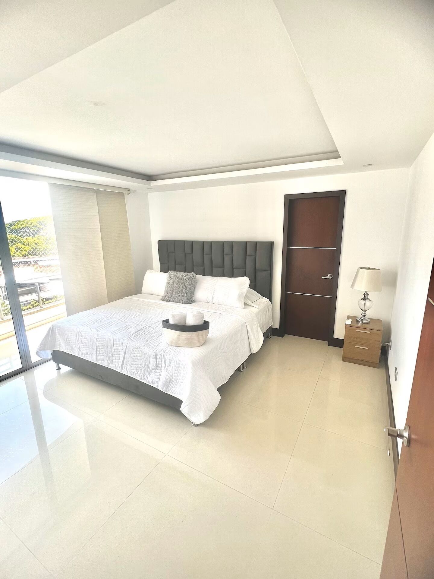 Apartamento de Luxo, varanda, Vista para a cidade | Vista do quarto