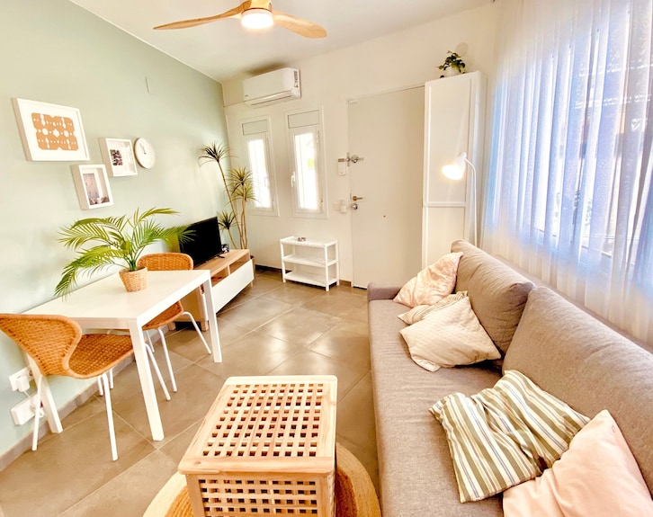 Maison De Vacances 'La Casita De La Playa' Avec Vue Sur La Mer, Wi-fi Et Climatisation - Mont-roig del Camp