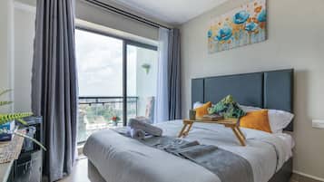Apartamento Comfort, varanda, Vista para a cidade | Vista para a cidade