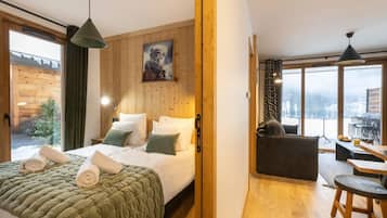 Apartamento | 3 quartos, roupa de cama fornecida