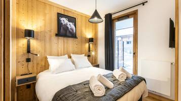 Apartamento | 3 quartos, roupa de cama fornecida