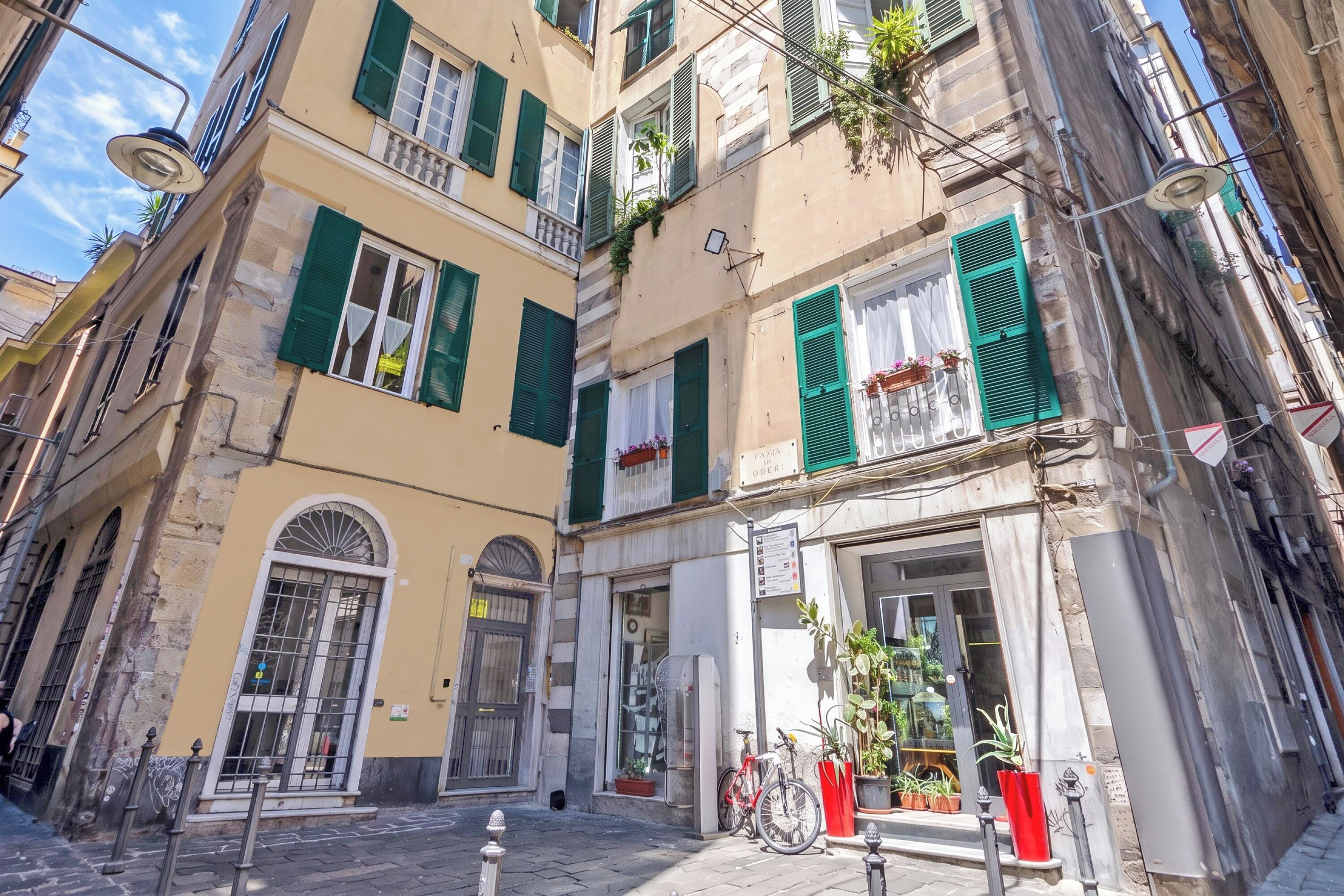 Apartamento Familiar, 3 quartos, micro-ondas (Precious Apartment Genova Historic) | Exterior