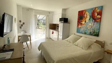 Apartamento, pátio, vista para a montanha | 1 quarto, Wi-fi grátis