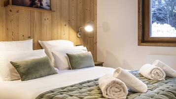 Apartamento | 3 quartos, roupa de cama