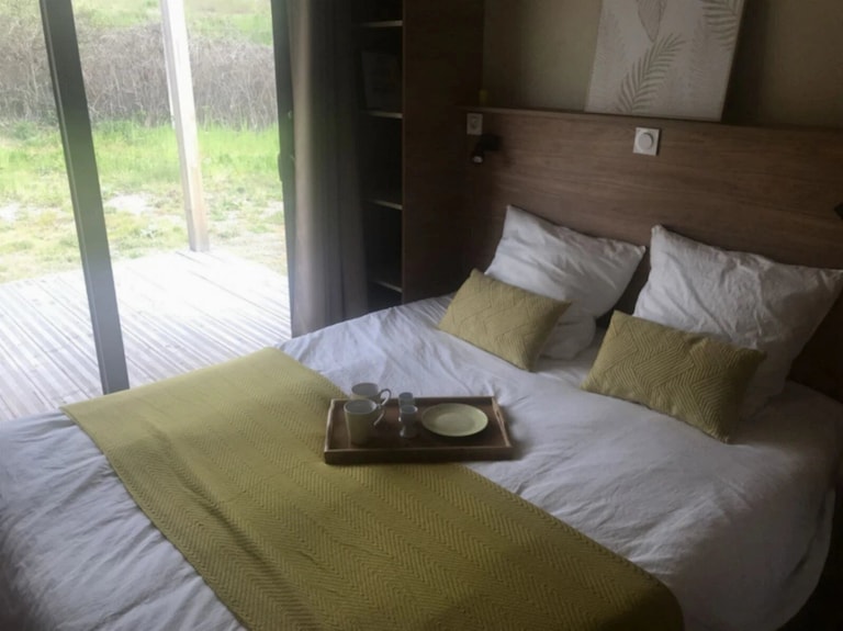 Zecamping 4 éToiles Piscine Couverte Animations Chalet Tv Lv 33m2 - Cantal