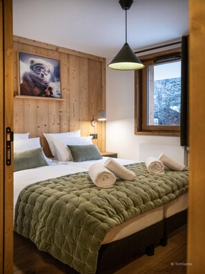 Apartamento | 2 quartos, roupa de cama fornecida 