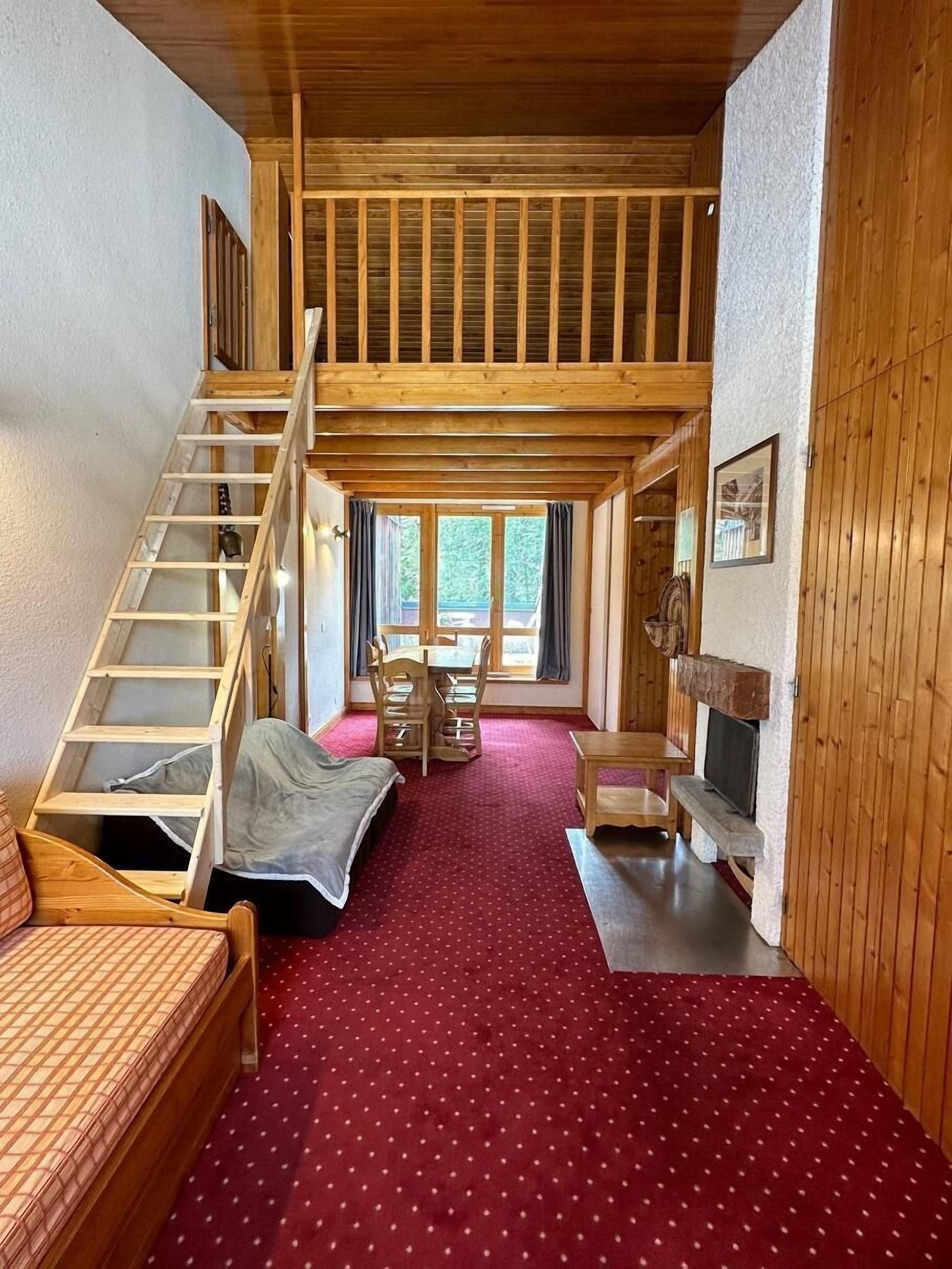 À 50m Des Pistes De Ski, Vue Forêt, Terrasse, Balcon, Cheminée Ou Poêle à Bois, Télévision, 42m² - Belle Plagne