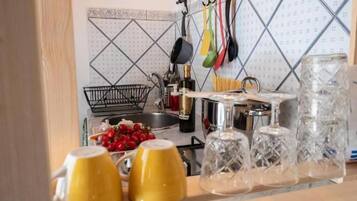 Apartamento, 1 quarto, varanda | Cozinha privada
