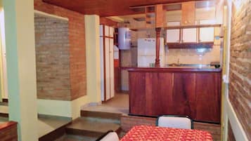 Apartamento Clássico, vista para a montanha | Sala de estar