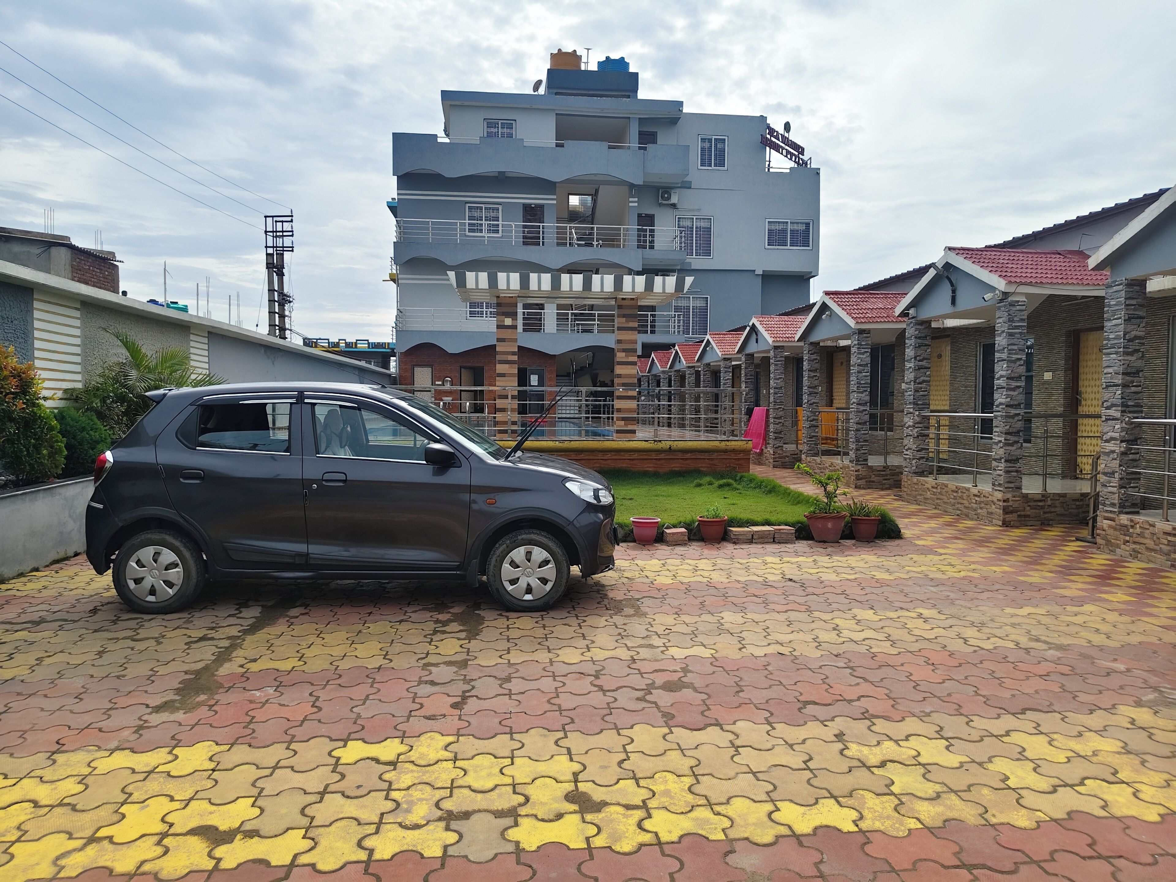 Fachada do alojamento