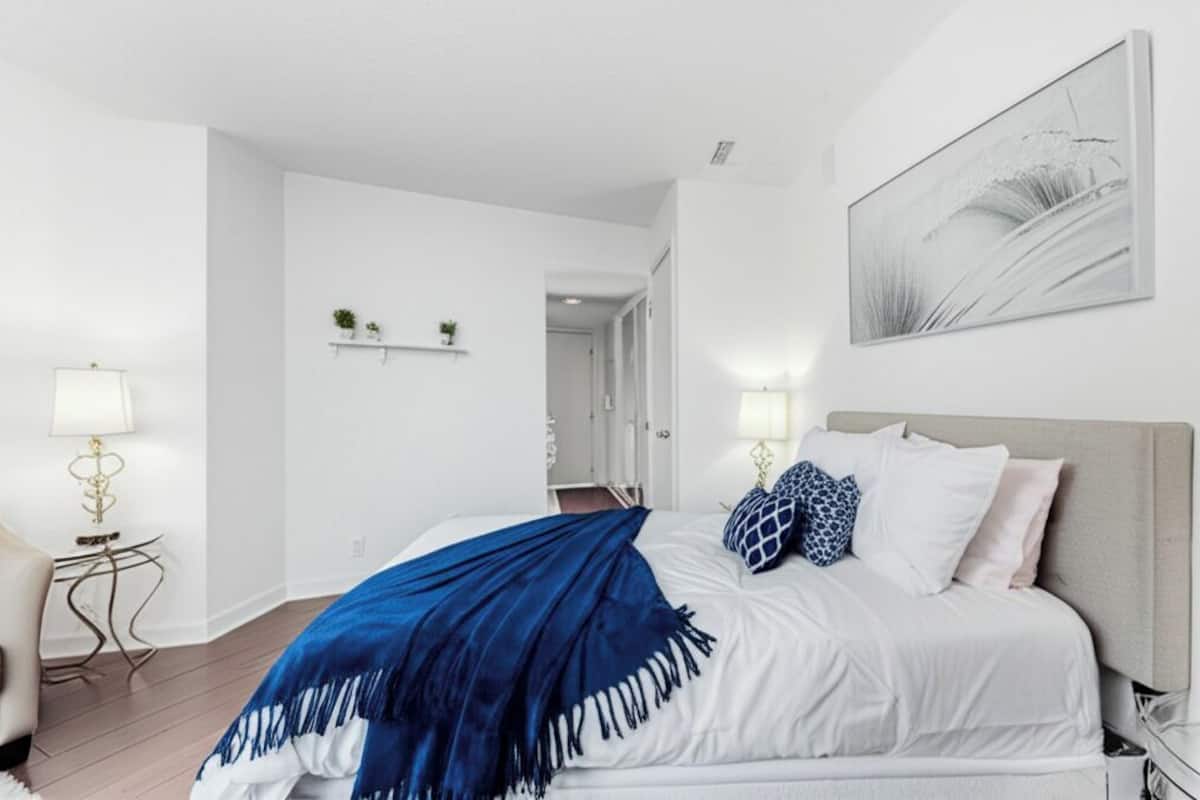 Apartamento design | 2 quartos, roupas de cama premium, ferros/tábuas de passar roupa