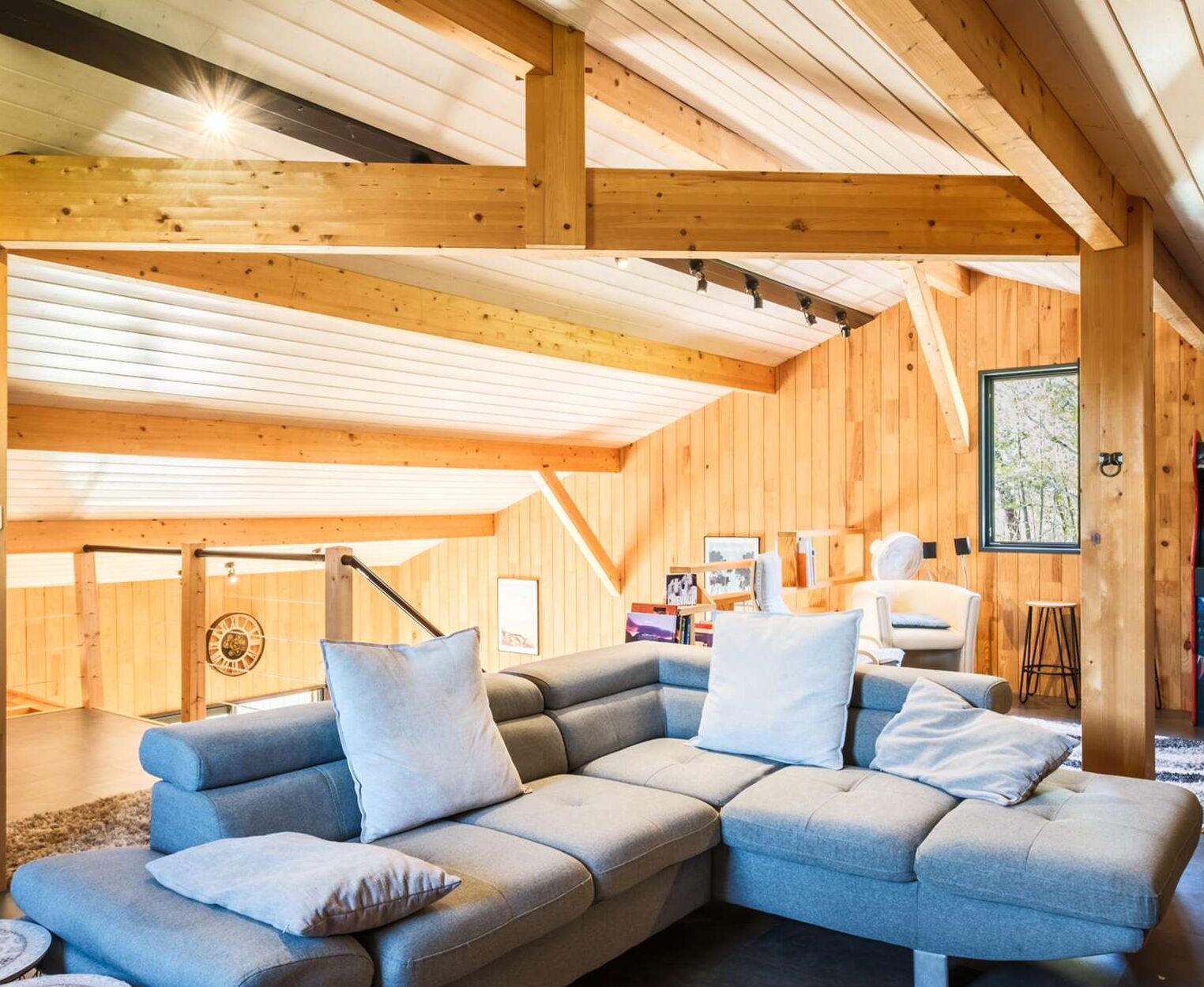 Gastes, Charmant Chalet En Bois Avec Jacuzzi 6 Pers - Landes