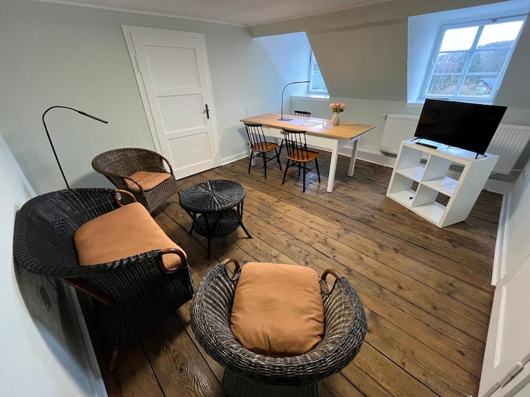 Holiday Apartment In The Former Manor 'Sormitzblick' With Garden And Wi-fi - Wurzbach