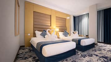 Suíte presidencial, vista para a cidade | Roupas de cama de algodão egípcio, roupas de cama premium