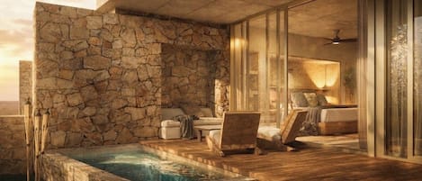 Suite Standard (Seafront) | Piscina privativa