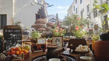 Refeições ao ar livre