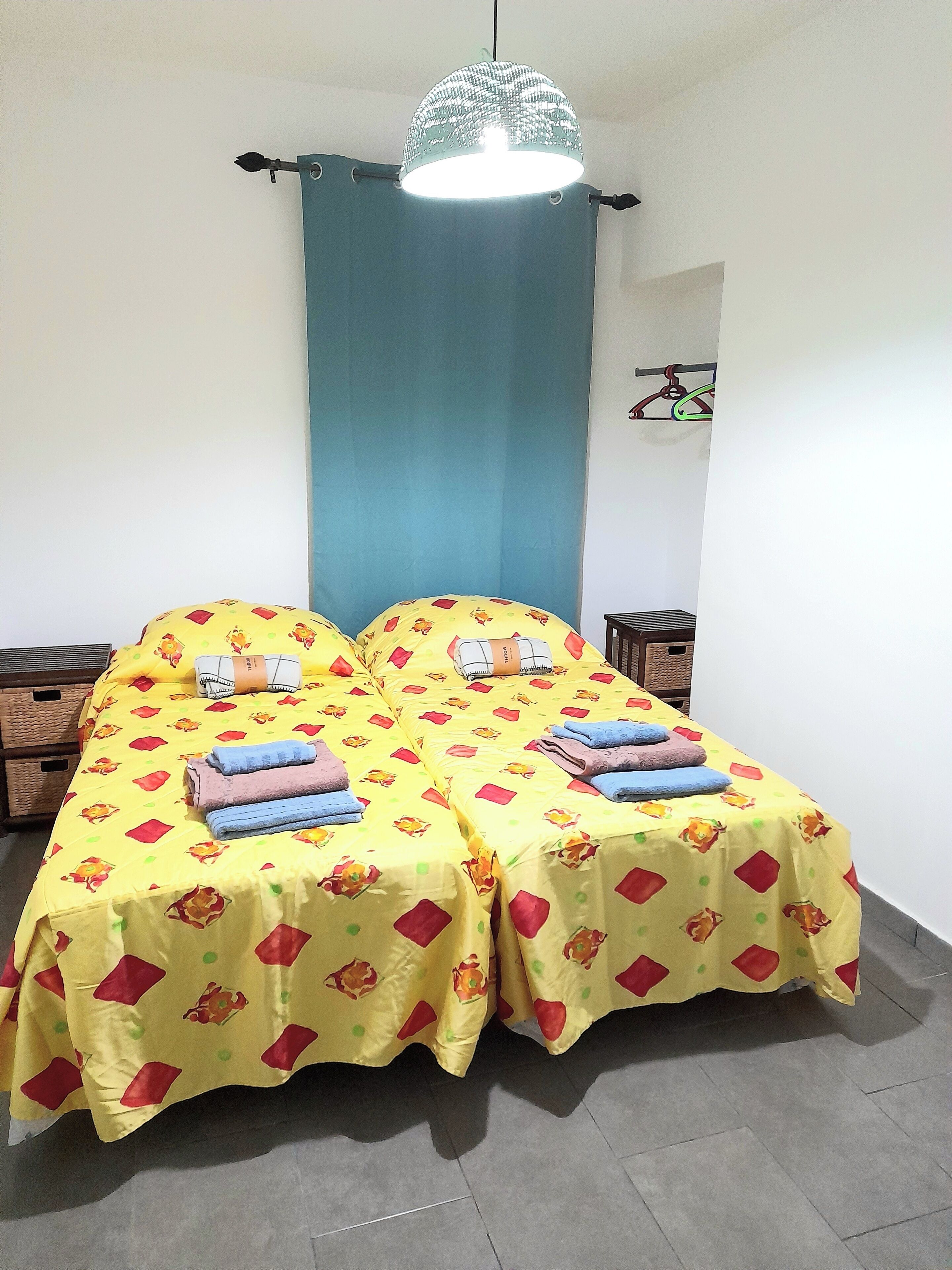 Apartamento conforto, para não fumantes, vista para o jardim | Cortinas blackout, quartos à prova de som, Wi-Fi de cortesia