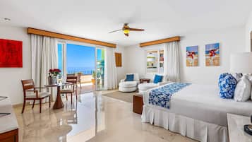 Penthouse Deluxe, 4 quartos, varanda, vista para o oceano | Wi-fi grátis
