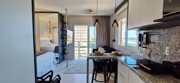 Apartamento básico | 1 quarto, Wi-Fi de cortesia, roupa de cama