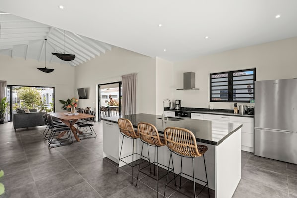 Uma chaleira elétrica