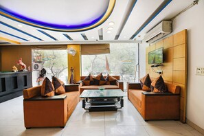 Sala de estar do lobby