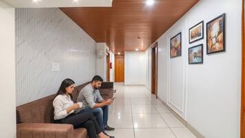 Sala de estar do lobby