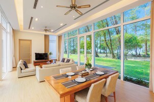 Villa, 2 quartos, vista para o oceano | Pormenores do interior