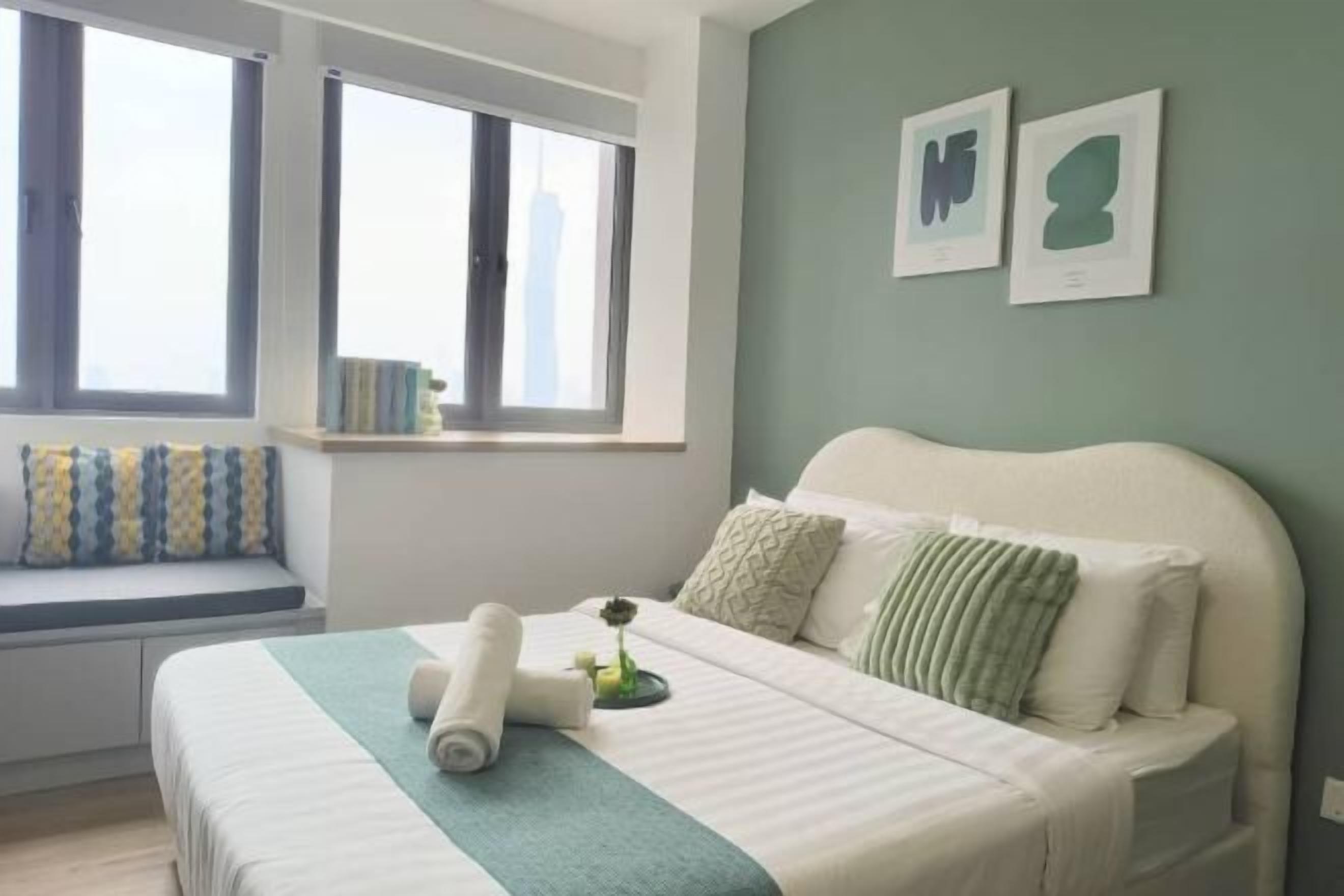 Wi-fi grátis, roupa de cama fornecida 