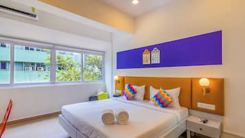 Quarto casal luxo, ar-condicionado | Wi-Fi de cortesia