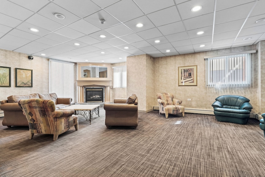 Pool/patio/ & Private Balcony In Downtown Edmonton, Private Parisian Condo - Alberta