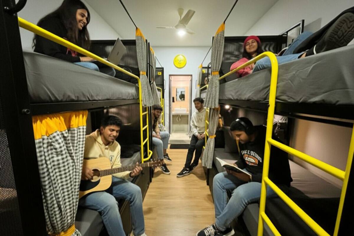 Dormitório Partilhado, em dormitório misto (8 Bed) | Roupa de cama fornecida