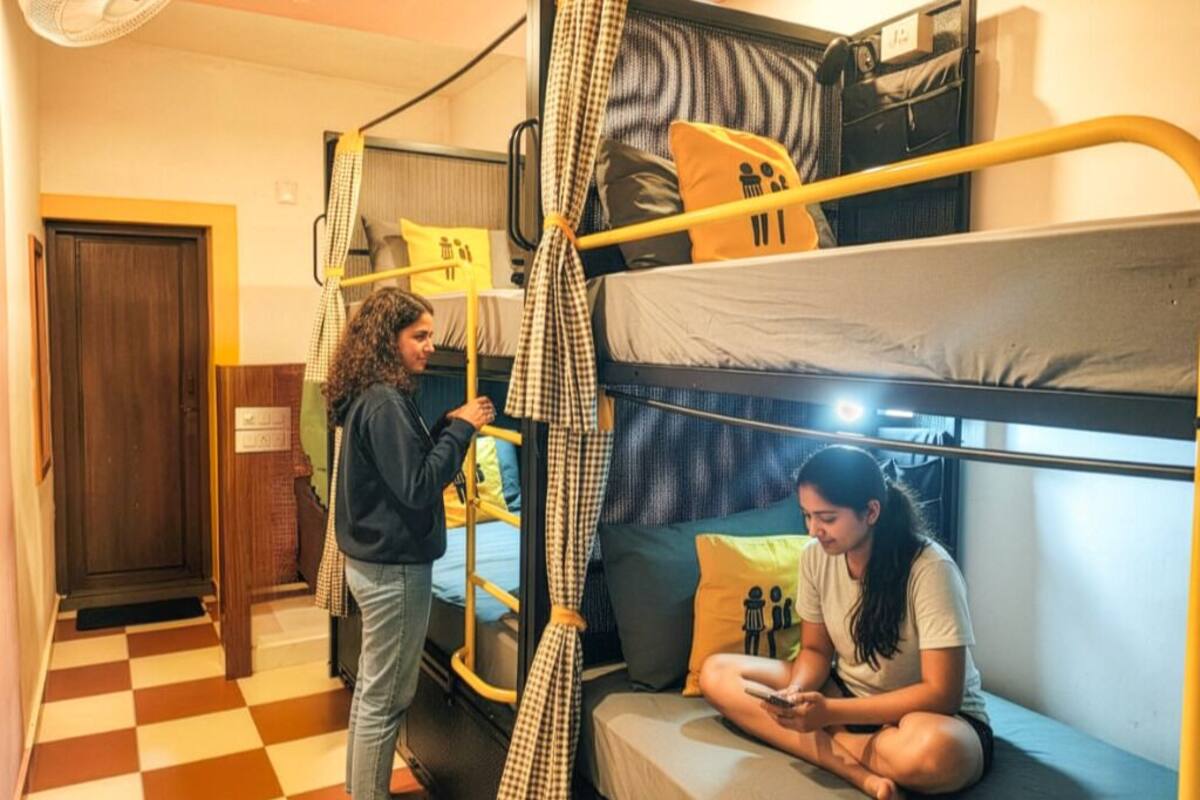 Dormitório Partilhado, apenas para mulheres (4 Bed) | Roupa de cama fornecida