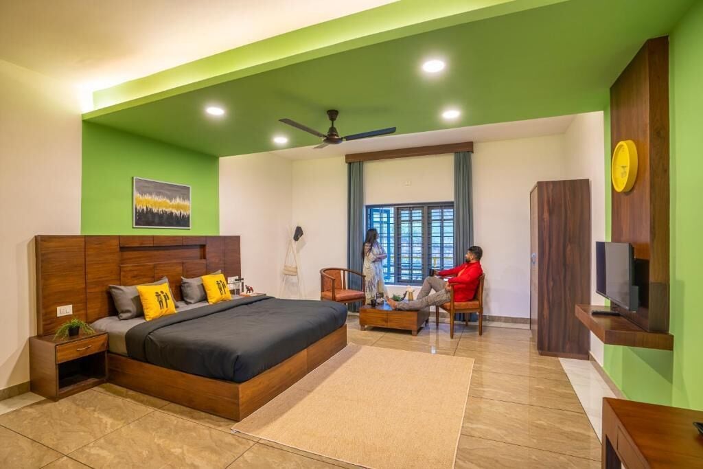 Quarto Duplo Superior | Roupa de cama fornecida 