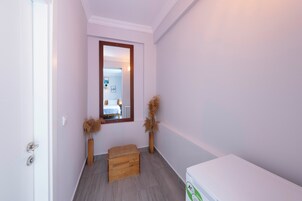 Quarto Deluxe, Vista para a cidade | Roupa de alta qualidade 