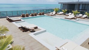 Terraço no piso superior