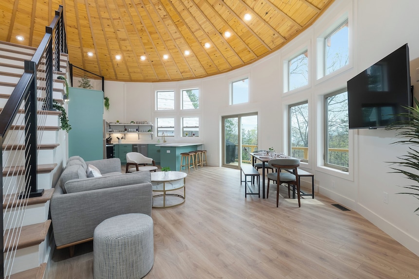 Yurt, Mins To Slopes, Hot Tub, Arcade Room, Pool Table, Ps5, Fire Pit Ev Charger - Massanutten, VA