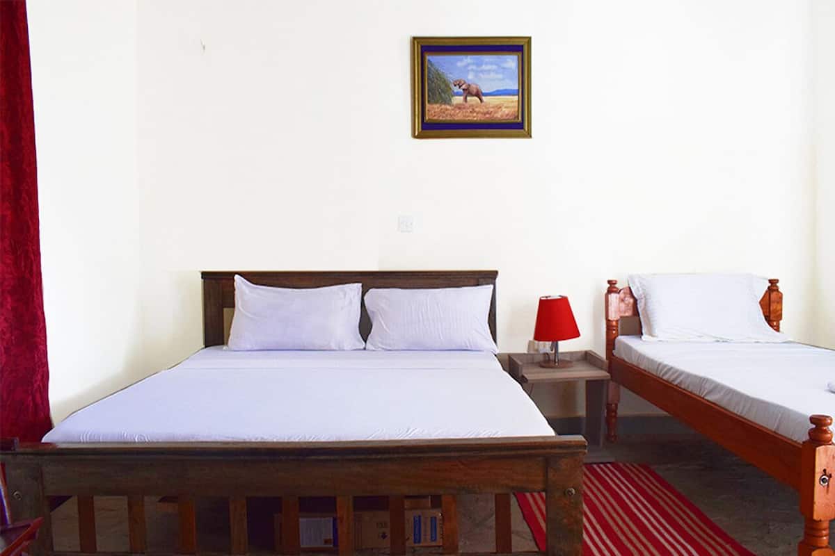 Quarto Duplo Básico | 1 quarto, lençóis de algodão egípcio, roupa de alta qualidade