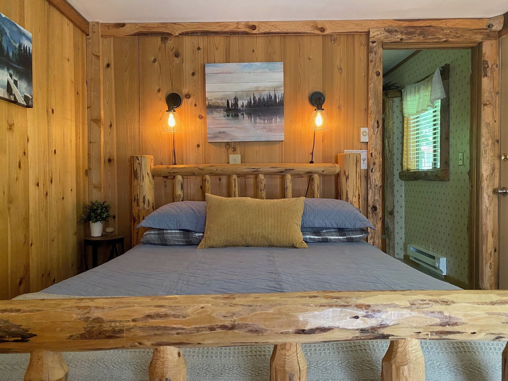 Casa de Campo, 1 cama queen-size, aceitam-se animais de estimação, no edifício anexo | Com decoração personalizada, com mobília individualizada, Wi-fi grátis 