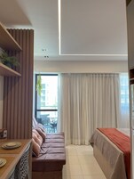 Apartamento Design | 1 quarto, Wi-fi grátis, roupa de cama fornecida 