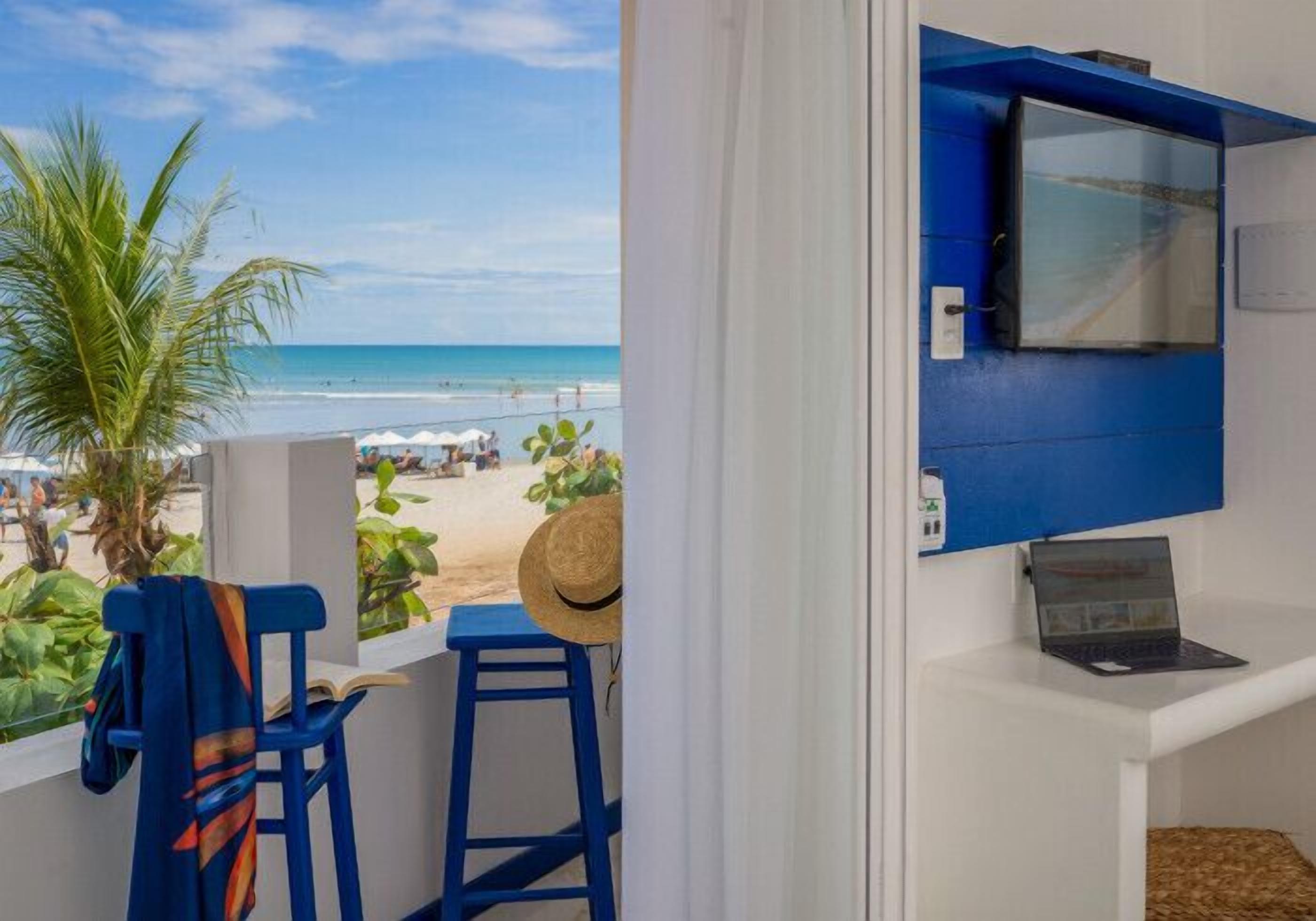 Quarto panorâmico, vista para o mar | Cofres nos quartos, cortinas blackout, quartos à prova de som