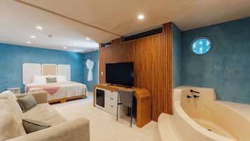 Quarto de Luxo, varanda | 1 quarto, roupa de alta qualidade, edredões de penas