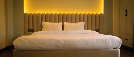 Apartamento Club, 1 cama de casal, Vista para a cidade | 1 quarto, cortinas/cortinados opacos, ferro/tábua de engomar