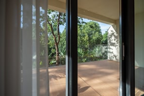 Quarto Twin Básico, vista para o mar | Vista do quarto