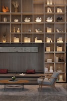Sala de estar do lobby