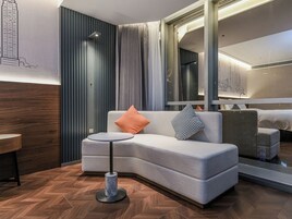 Quarto solteiro conforto, vista para a cidade | Vista do quarto