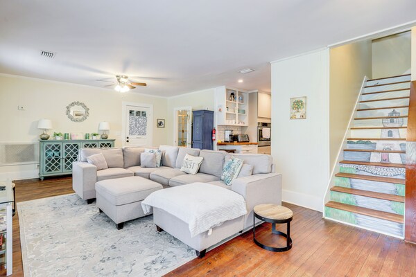 St. Marys Chic: Porch Living & Total Walkability! - Crooked River State Park, St Marys