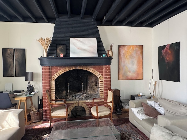 Attached House In Walled Garden 60 Km From Paris, Charming Village - Houdan