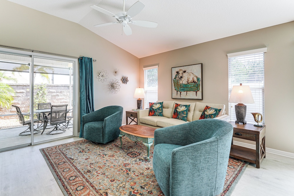 Village Of Collier Retreat W/ Golf Cart & Lanai! - Wildwood, FL