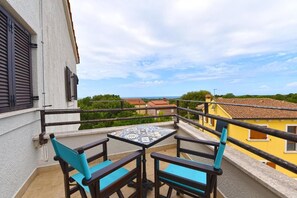 Apartamento, 1 quarto, terraço | Varanda